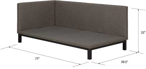 My Favorite Modern Daybed Sofa + 3 Steps to Dress it Up